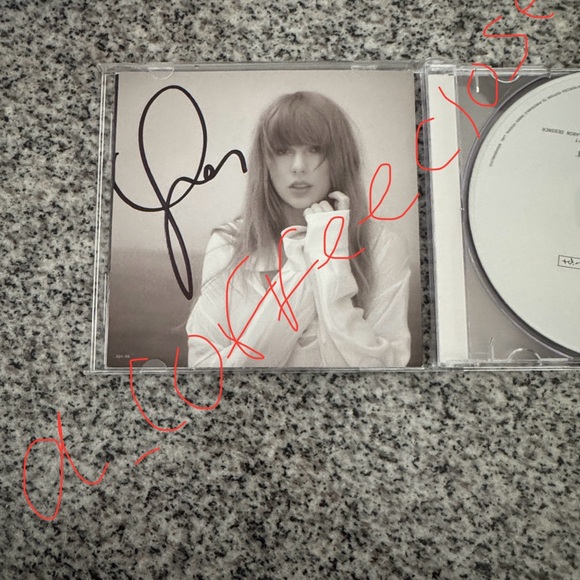 Taylor Swift | Media | Signed Taylor Swift Ttpd Cd | Poshmark